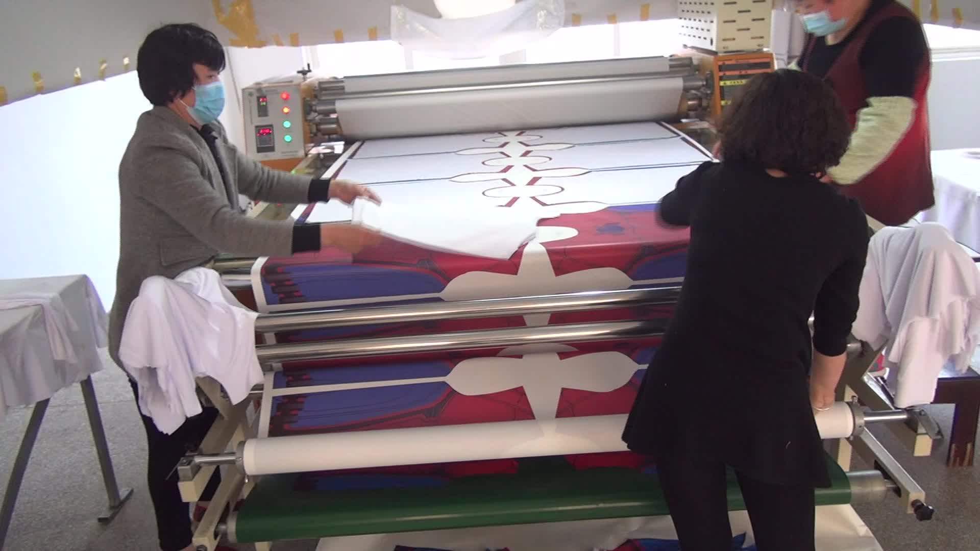 Sublimation Textile Calender Rotary Heat Press - Buy Drum 200mm Roller ...