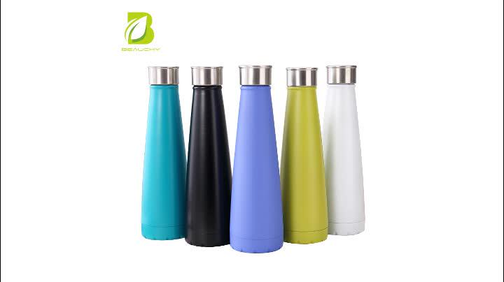 Beauchy Cone-shaped New Water Bottle Stainless Steel Insulated Bottle ...
