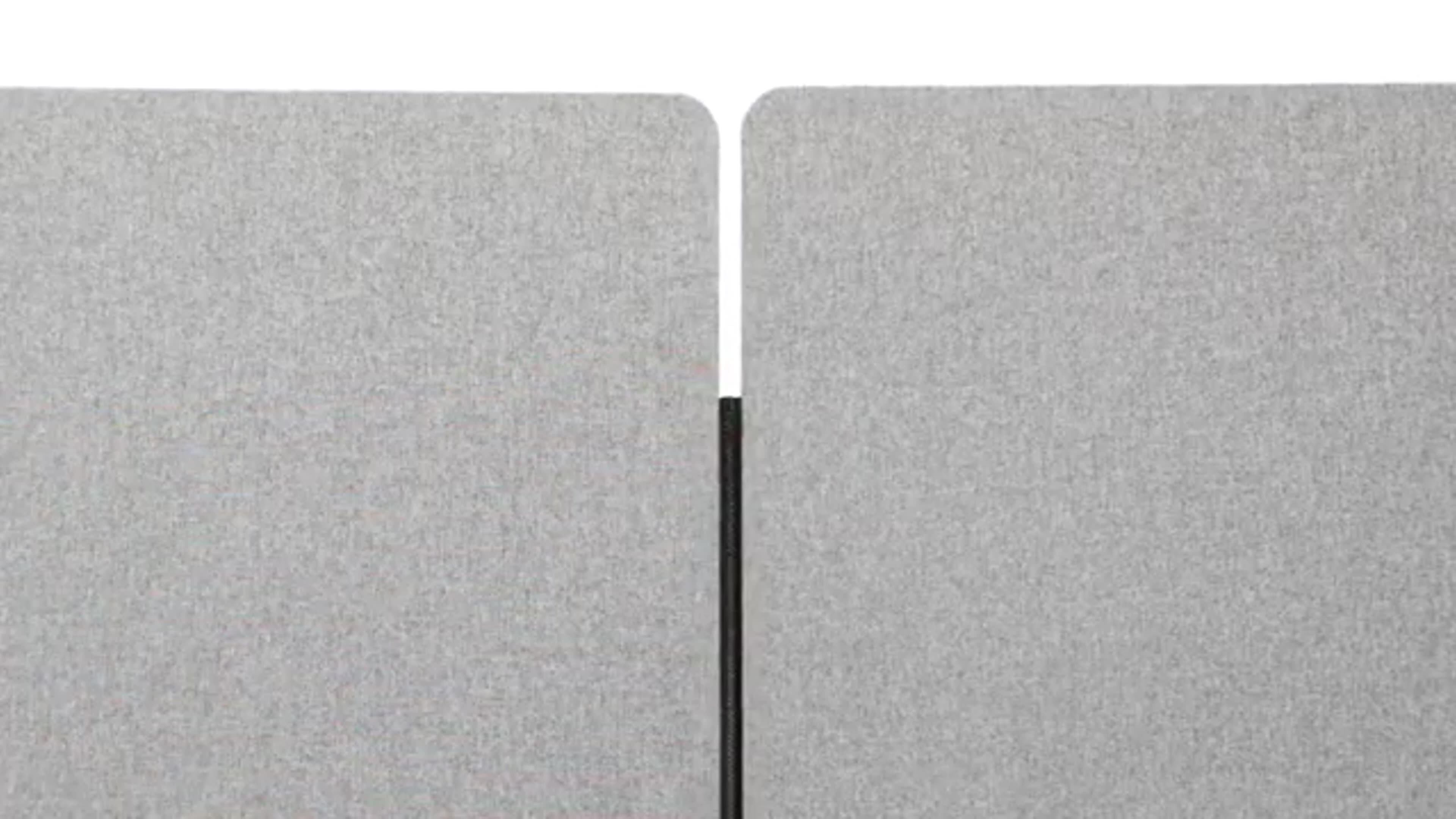 Acoustic Free Standing 3 Panel Partition Office Acoustic Movable Wall ...