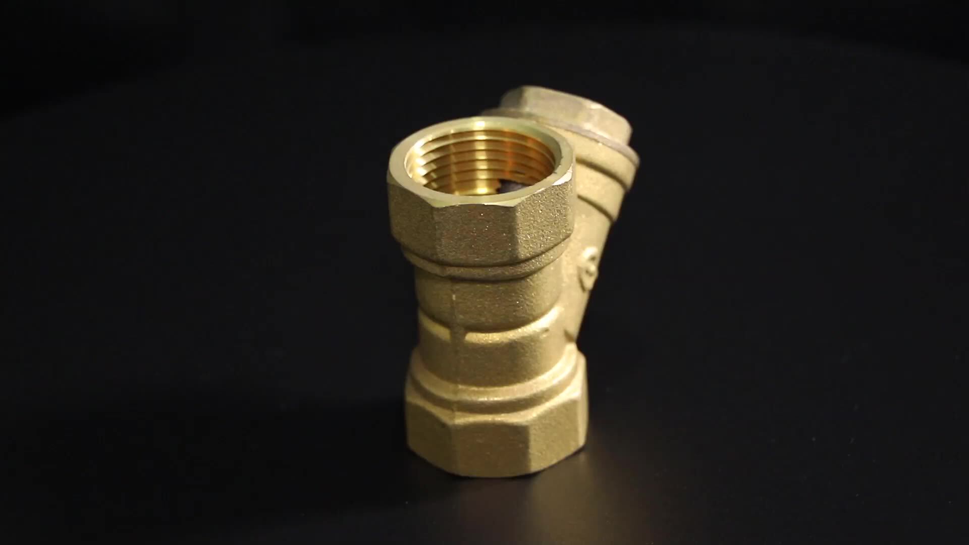 Brass Y-type Strainer Y-filter - Buy Y-filter,Y-type Strainer,Check ...