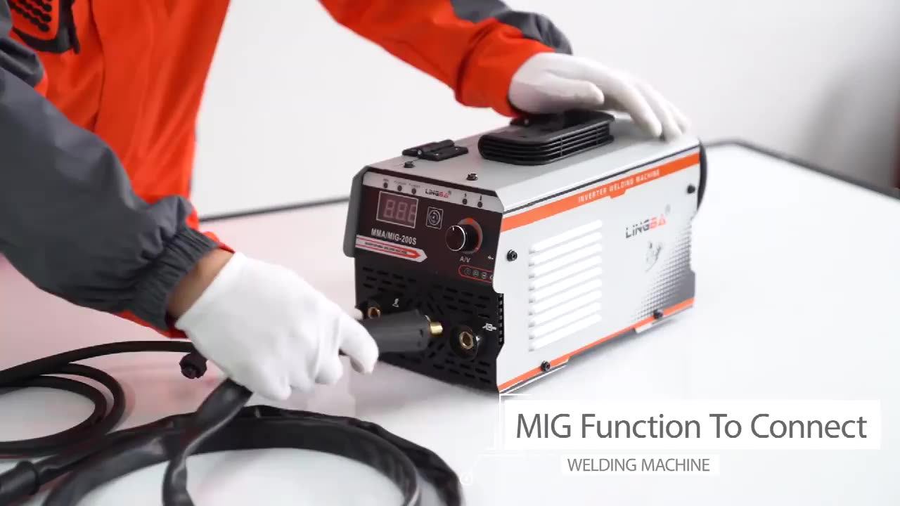 Mig /mma-160a Digital Control Gasless Flux Core Wire Portable Mig ...