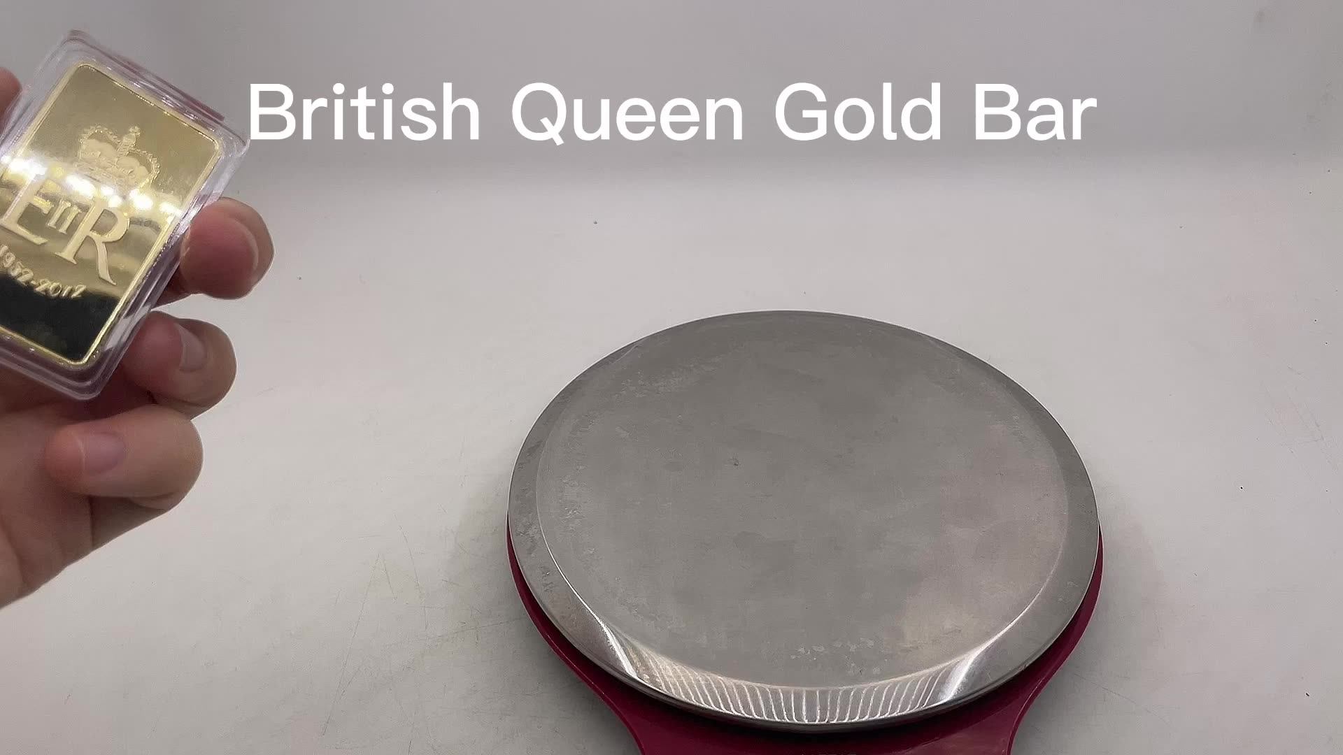 Metal Crafts Commemorative Elizabeth 24k Pure Real Solid 999 Gold ...