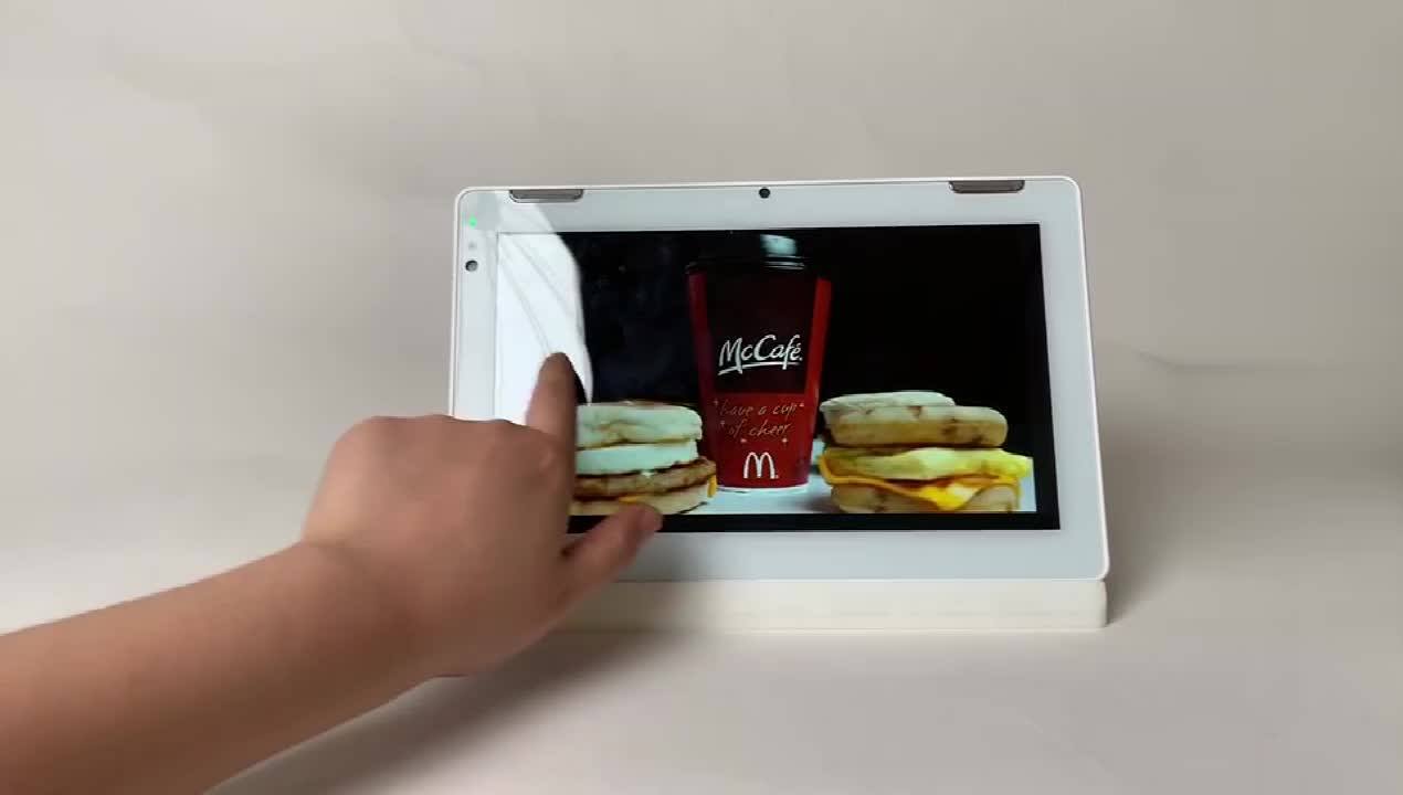 Innovative Restaurant Table Stand Ordering Food Lcd Touch Screen ...