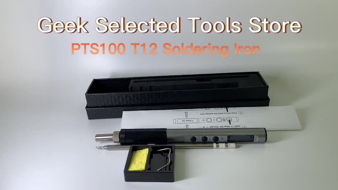 Soldering Iron Kit T65 Dc/pd Mini Digital Soldering Iron Digital Oled ...