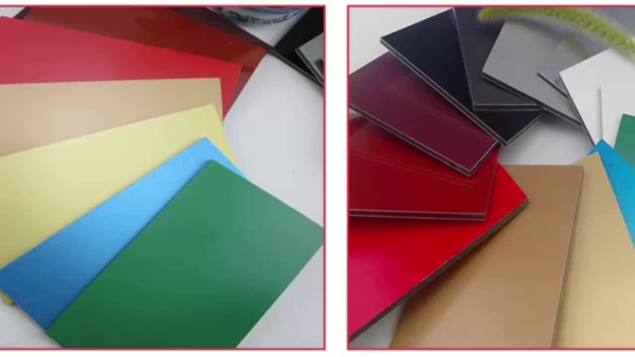 0.15mm Thick Aluminum Composite Panel Acp/acm 2-6mm For Wall Cladding ...