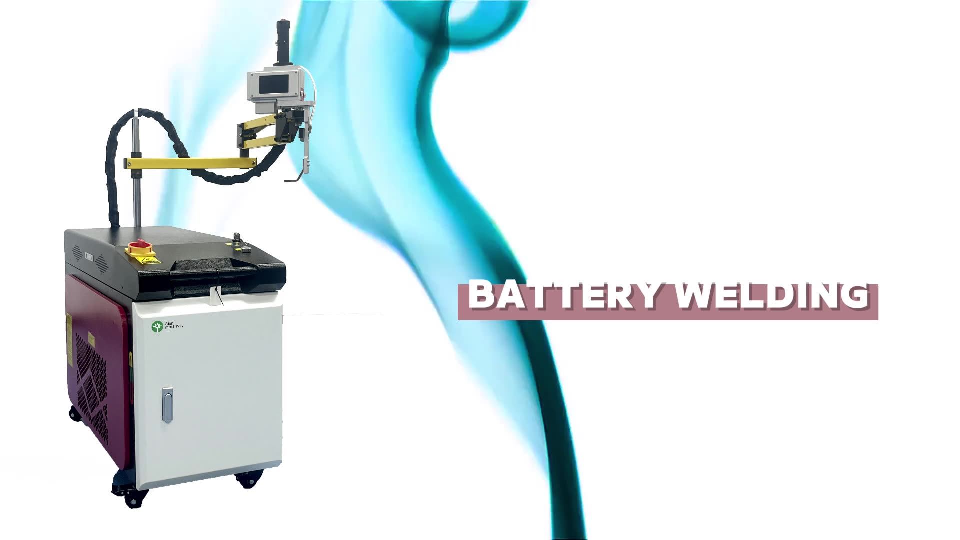 1500 Watt Galvanometer Battery Pack Laser Welder Machine For Battery ...
