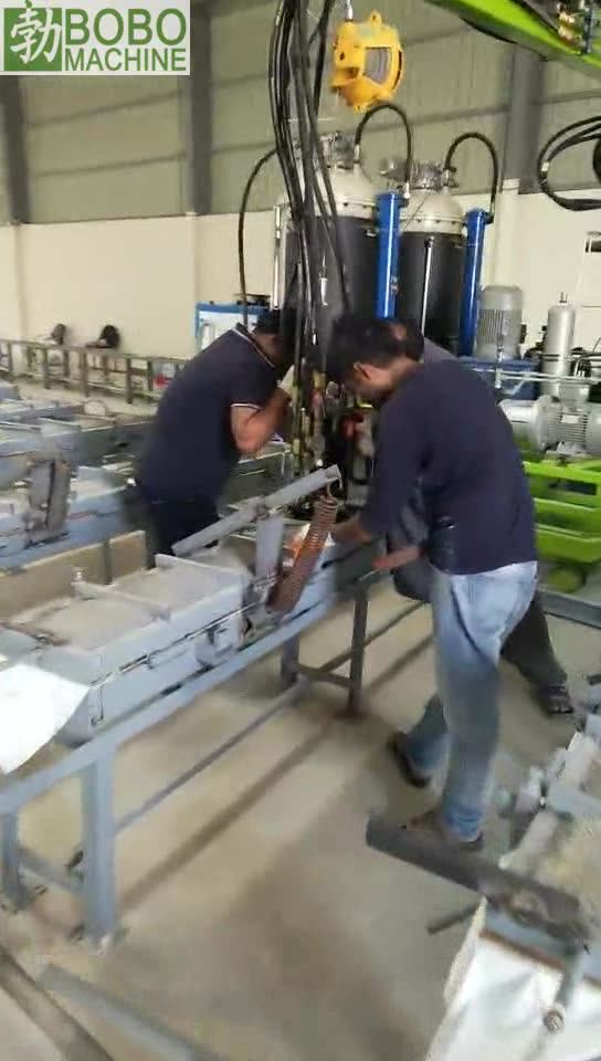 High Pressure Polyurethane Pu Foam Injection Machine For Pu Stone Wall ...