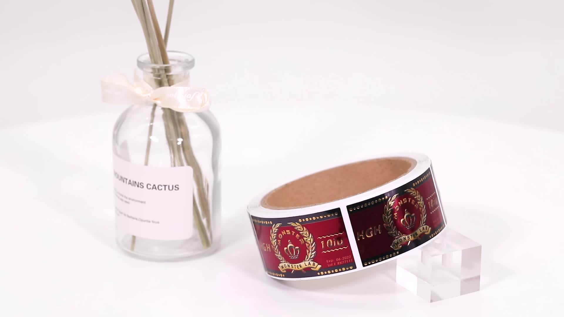 Custom Vinyl Blood Tube Label Printing,Medical Vial Label Sticker For ...