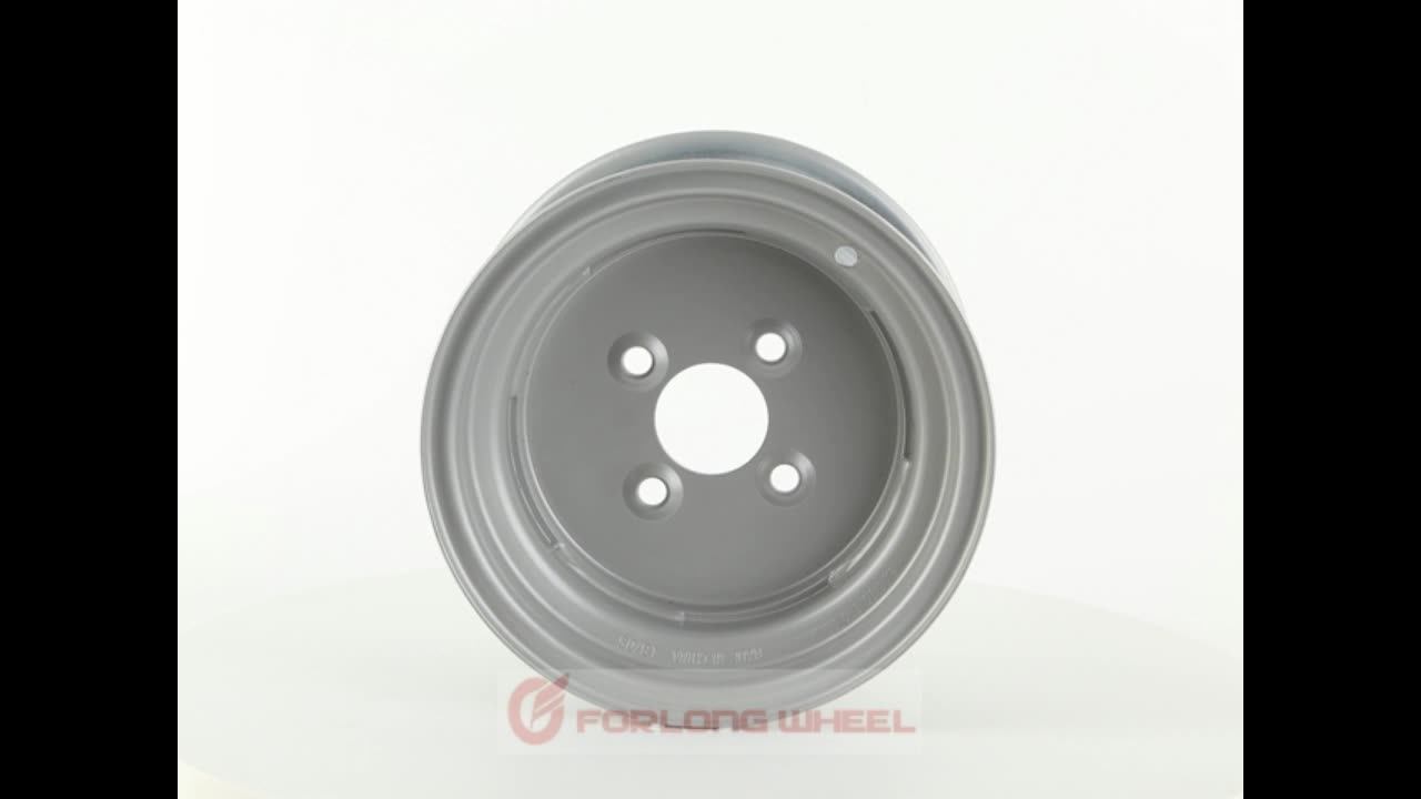 4x98 10" Inch Ss400 Steel Rim Wheels For Implement Tool Trailer 4500 ...