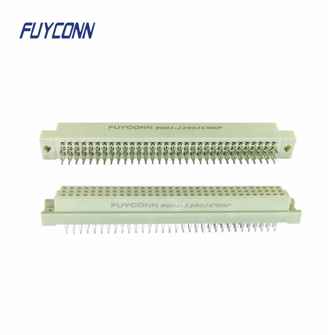 16 32 48 64 96 Pin 3 Rows Pcb Solderless Eurocard Connector,3*32pin ...