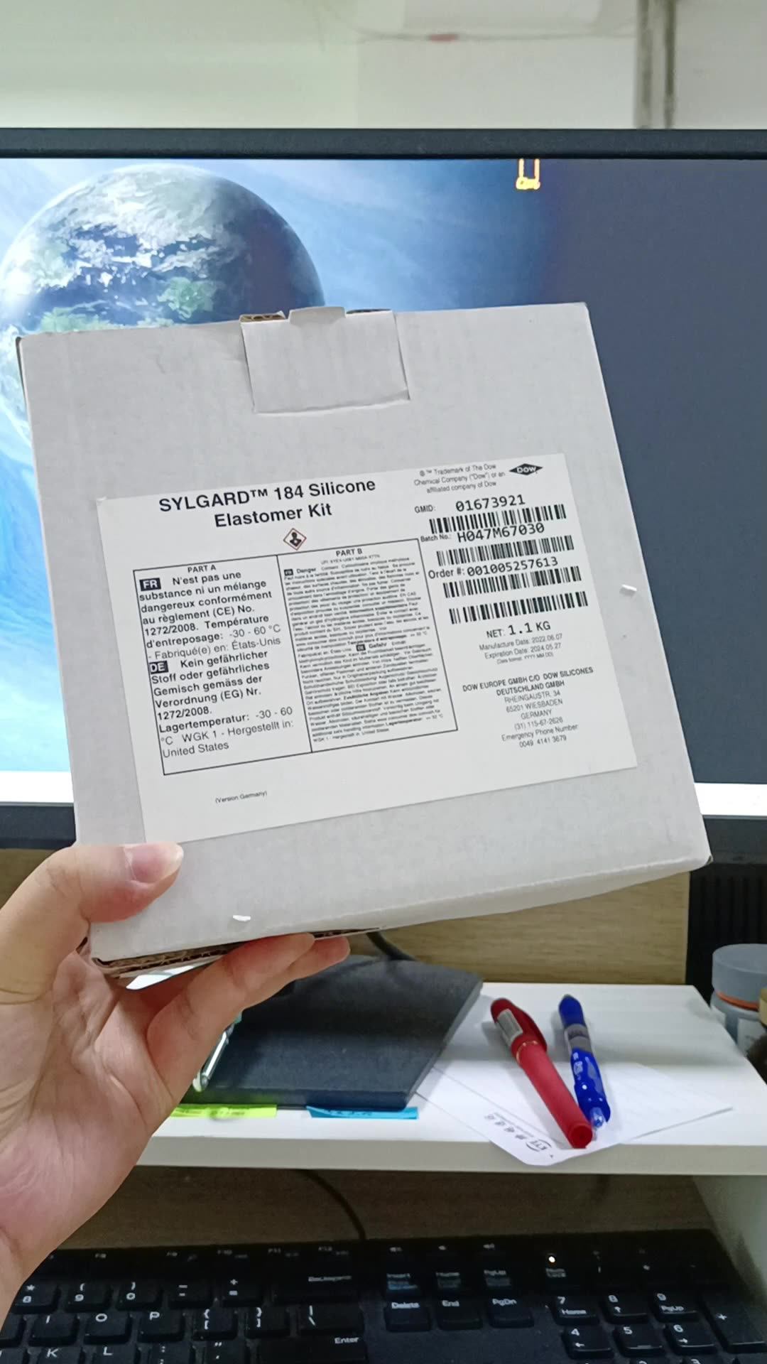 道康宁DC184/182光学胶PDMS聚二甲基硅氧烷灌封实验专用透明胶-阿里巴巴