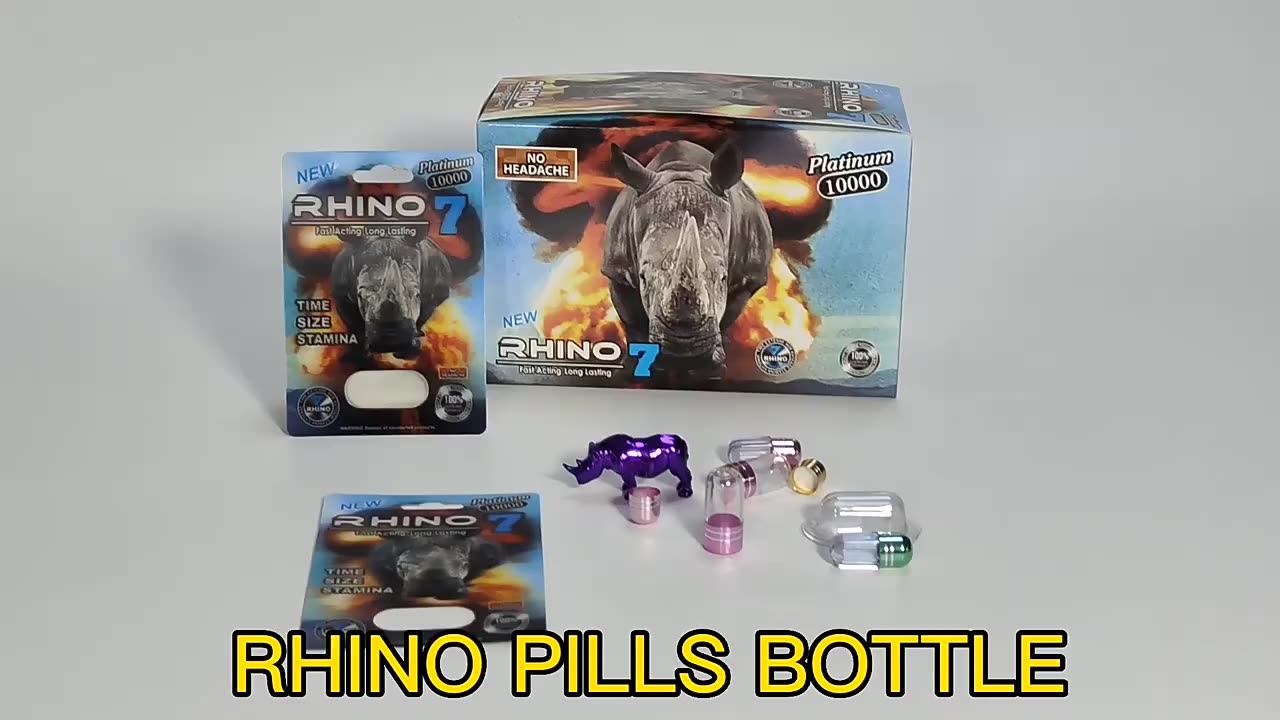 Factory One Stop Solution Men Male Enhancement Rhino 69 Plastic 3d Card ...