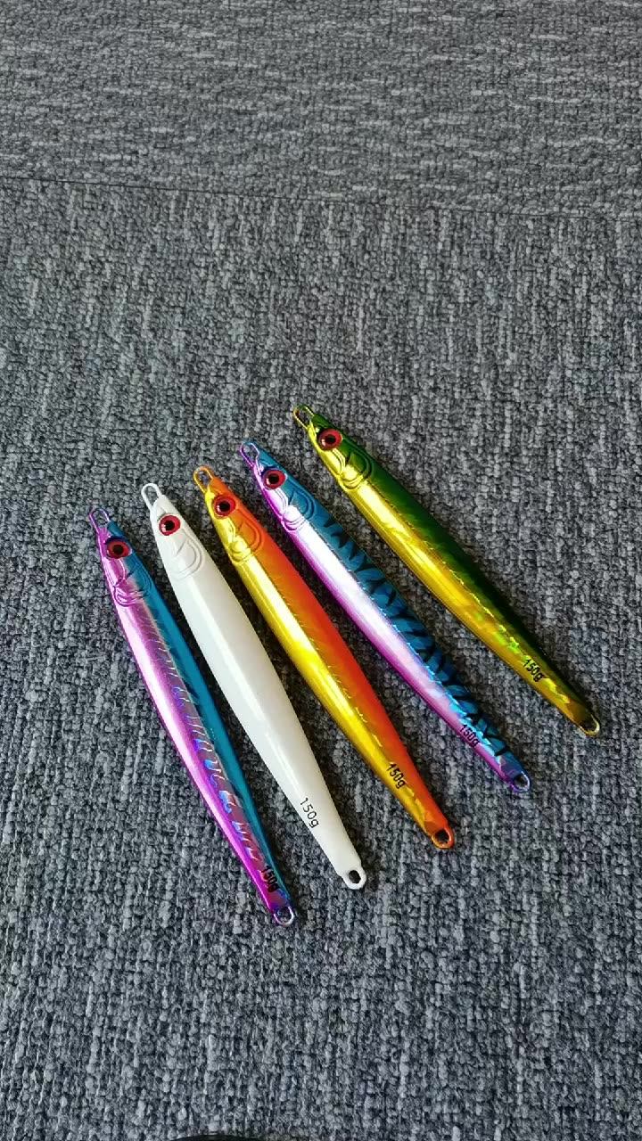 Johncoo Japan Model 150g/180g Saltwater Sea Fishing Lead Jig Lure ...