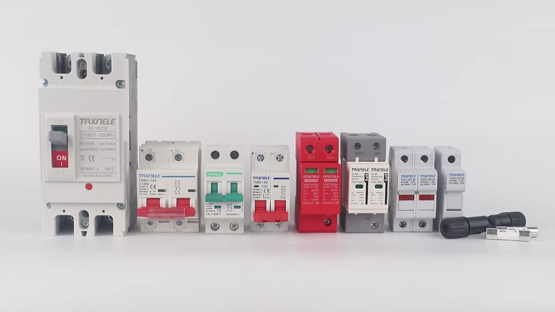 2p Ac Dc Mcb Solar Mini Circuit Breaker Battery Switch 6a 10a 16a 20a ...