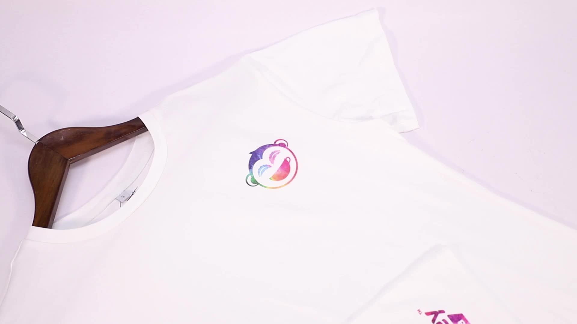 Wholesale Screen Printing White T Shirt Unisex Fashion 100% Cotton ...