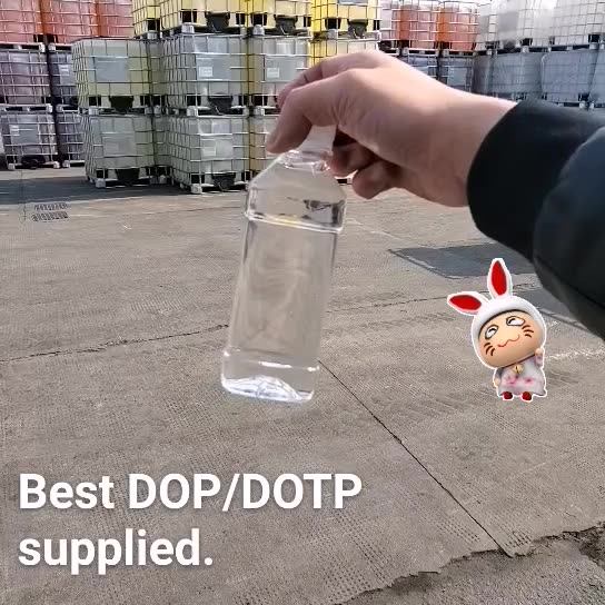 White Pvc Dop Liquid Dioctyl Phthalate Dop Plasticizer For Pvc Resin ...