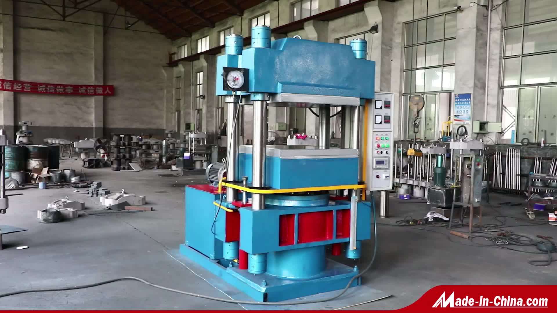 Hydraulic Auto Mould Ejecting Vulcanizing Machine/frame Large ...