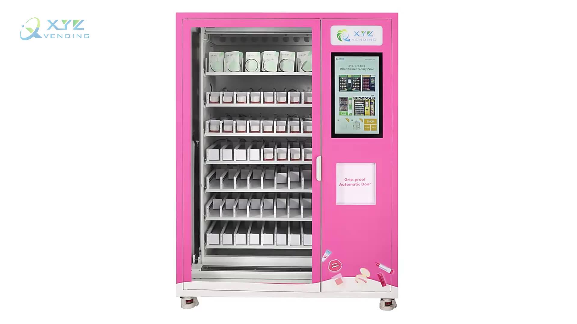 Automatic Cosmetics Vending Machine Touch Screen Makeup Vending Machine ...