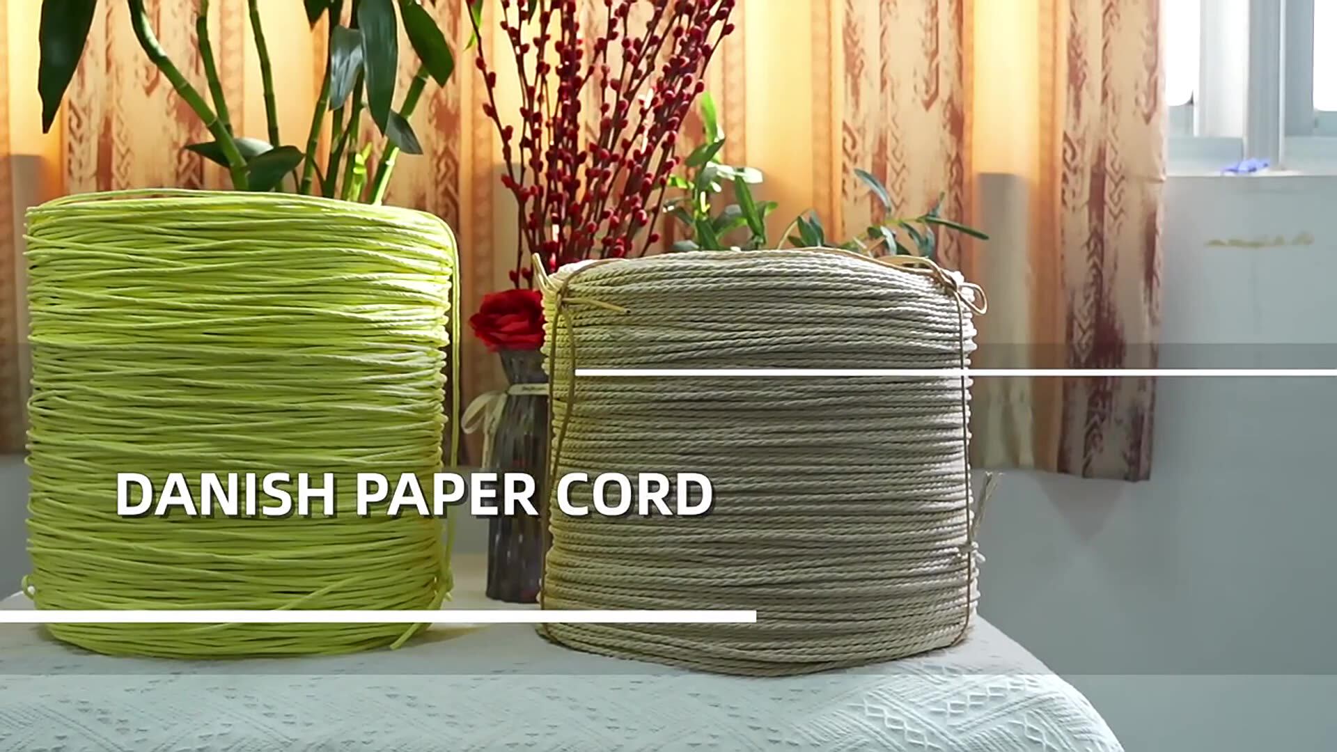 Kraft Paper Make Paper Rope Twine Cord Twine Pulp Recyclable Degradable ...