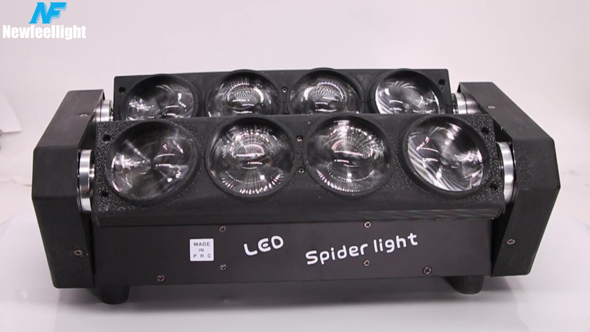 Spider Moving Head Light Led Rgbw 4in1 Stage Lights Dmx 512 & Sound ...