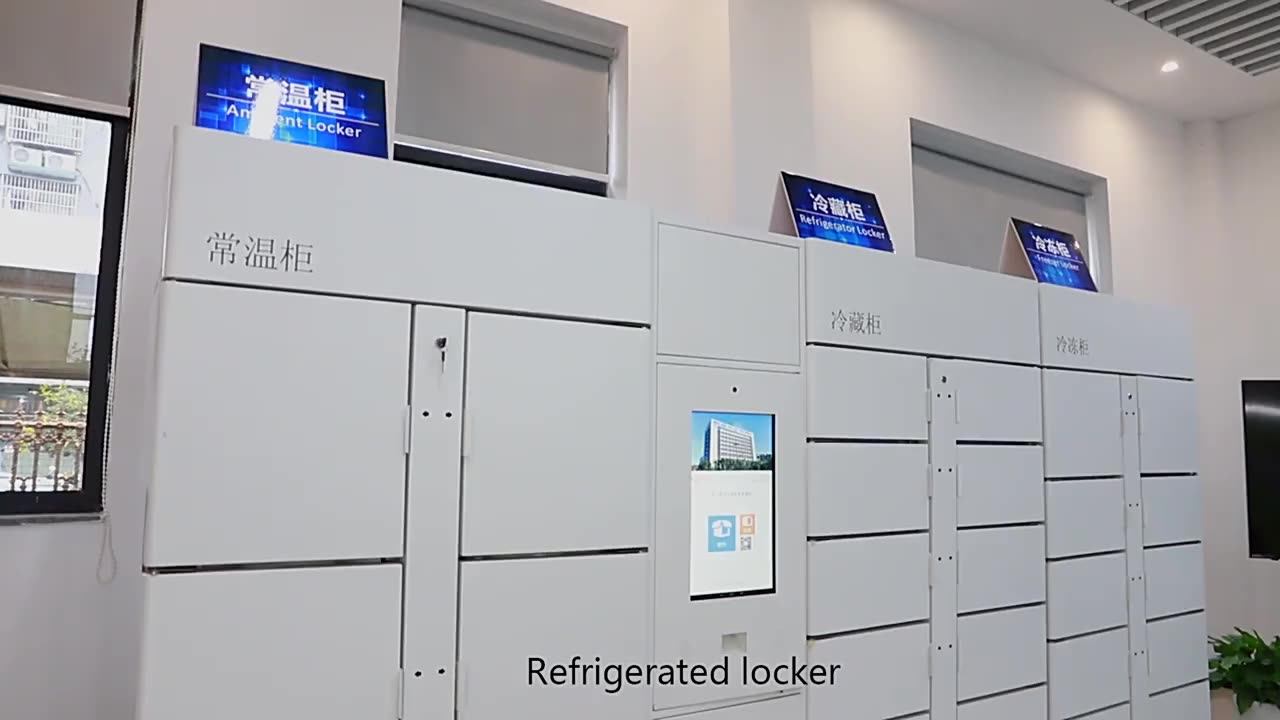 Refrigerated Delivery Locker For Supermarket Online Sales - Buy Cold ...
