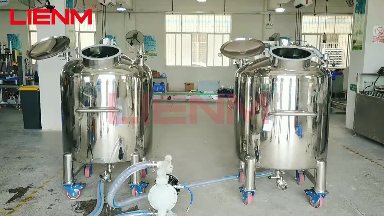 300l 500l Stainless Steel Vessel Storing Alcohol/lucca Oil/soybean Oil ...