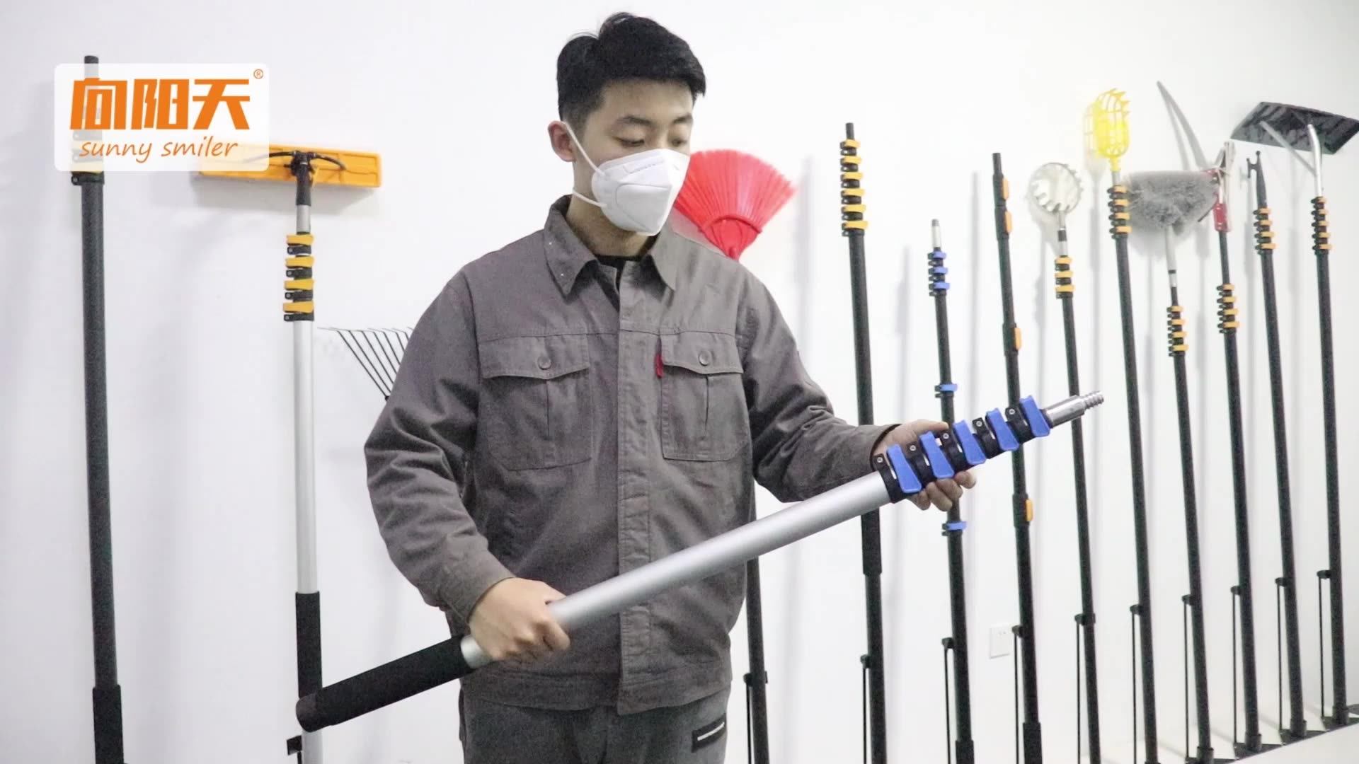 Sunnysmiler Custom Aluminum Telescopic Expandable Broom Stick Pole 1 To ...