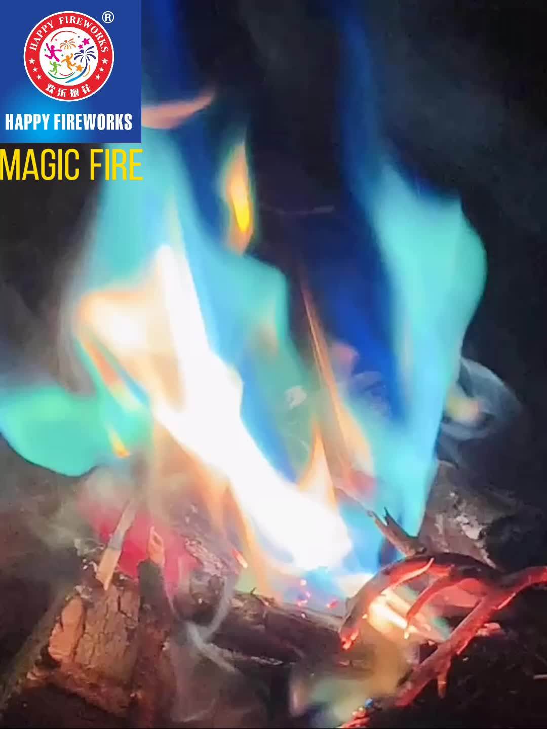 High Quality Magic Fire Powder With Wood Burning Artificial Mystical ...