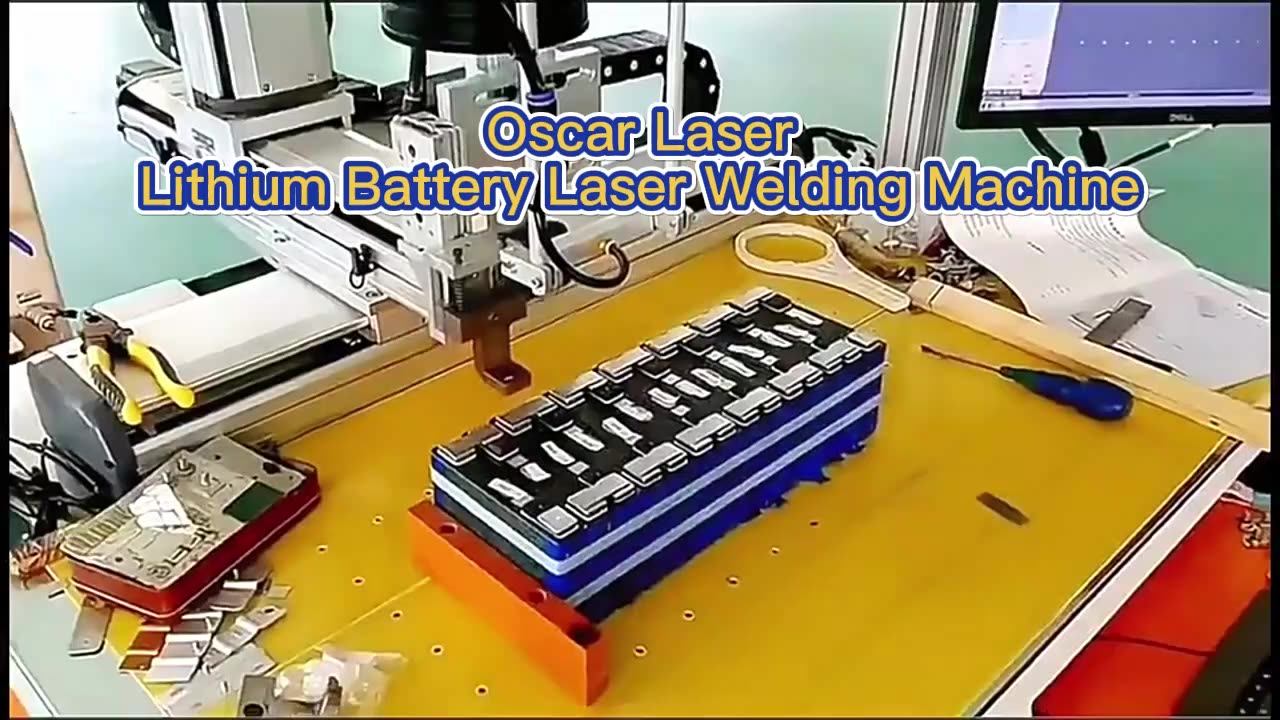 Gantry Galvanometer Ternary Lithium Battery Repair Laser Welder Fpc ...