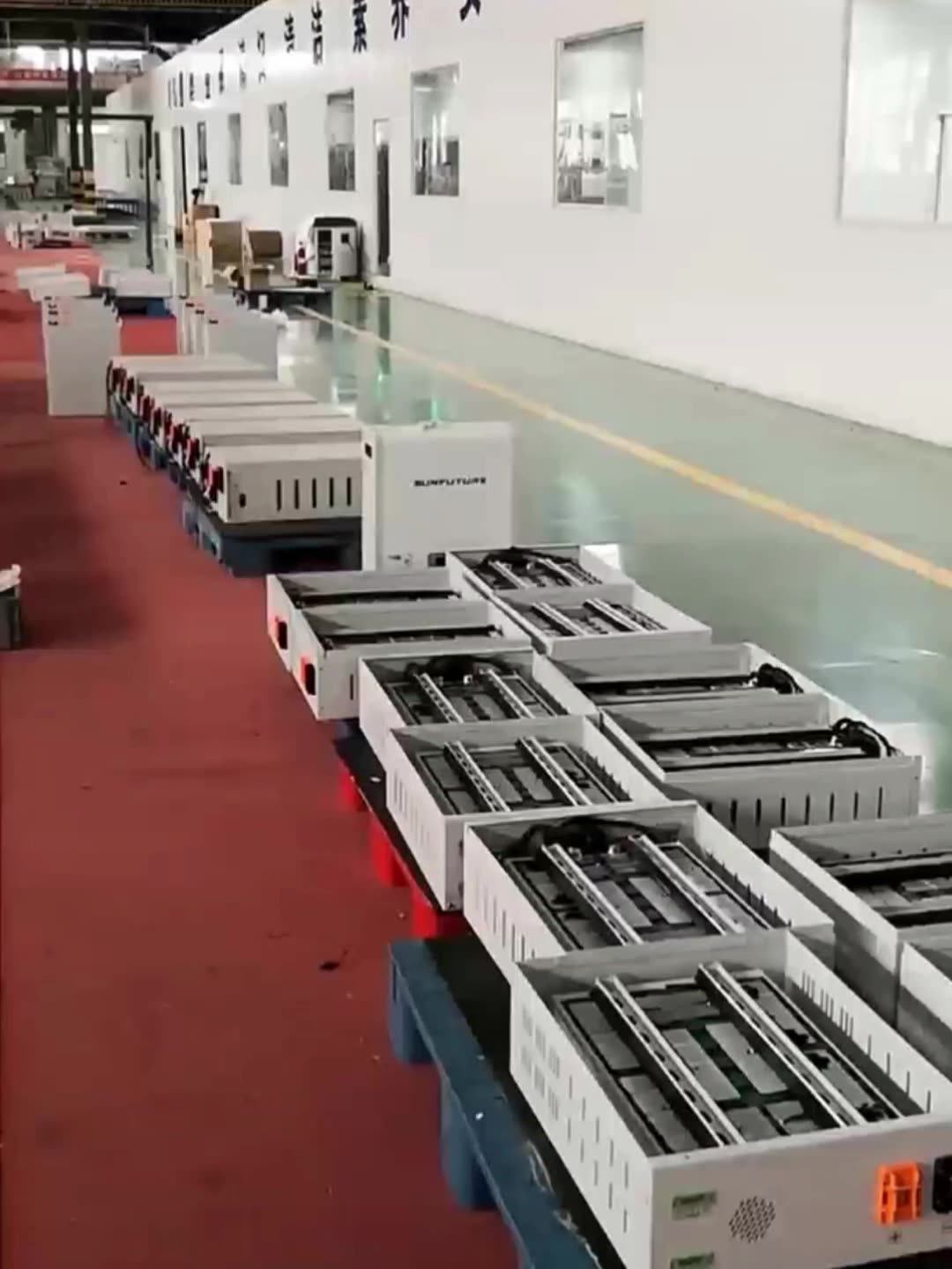 Sunfuture Lithium Ion Batterie Rack Mounted 48v 51.2v 100ah 200ah ...