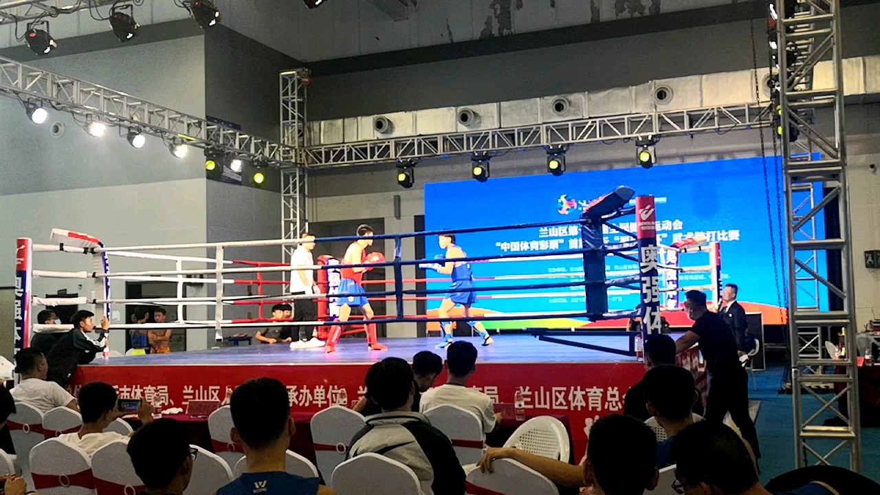 Fightbro Professional Official Floor Boxing Ring With Your Logo Printed ...