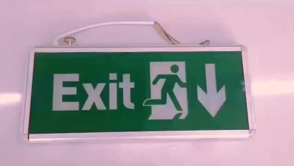 220v led rechargeable fire exit light| Alibaba.com