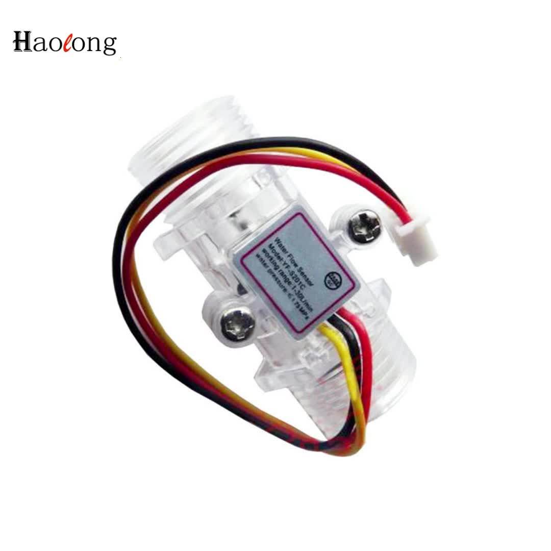 Hl-yf201c Transparent Flowmeter,Water Flow Sensor,High Precision Water ...