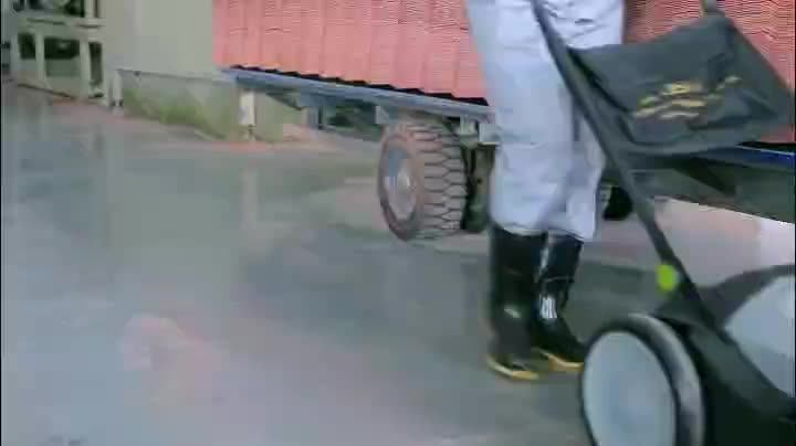 Industrial Walk-behind Sweepers Factory Workshop Farm Road Warehouse ...