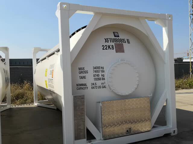 Good Price Iso 20ft Liquid Chlorine/ammonia/lpg T50 Tank Container For ...