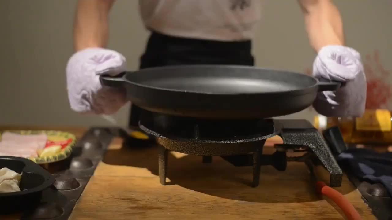 Wholesale Kitchenware Preseasoned Round Large 20 Inch Pizza Pan - Buy ...