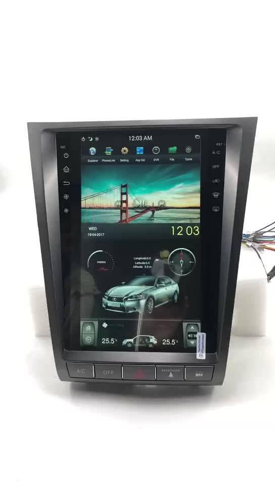 Factory Price Android 9.0 Touch Screen Android Car Gps Navigation With ...