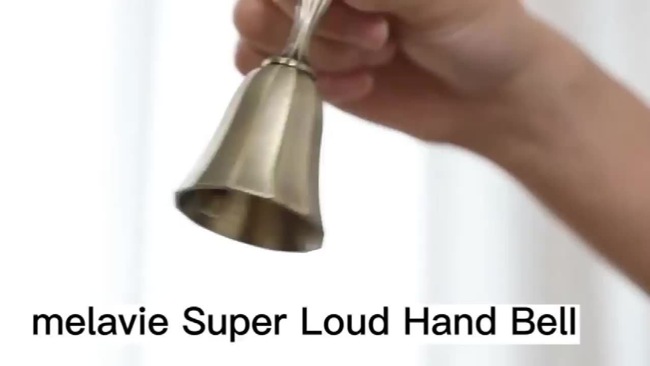 Factory Direct Sale Metal Zinc Alloy Hand Bell Souvenir Gift Table ...