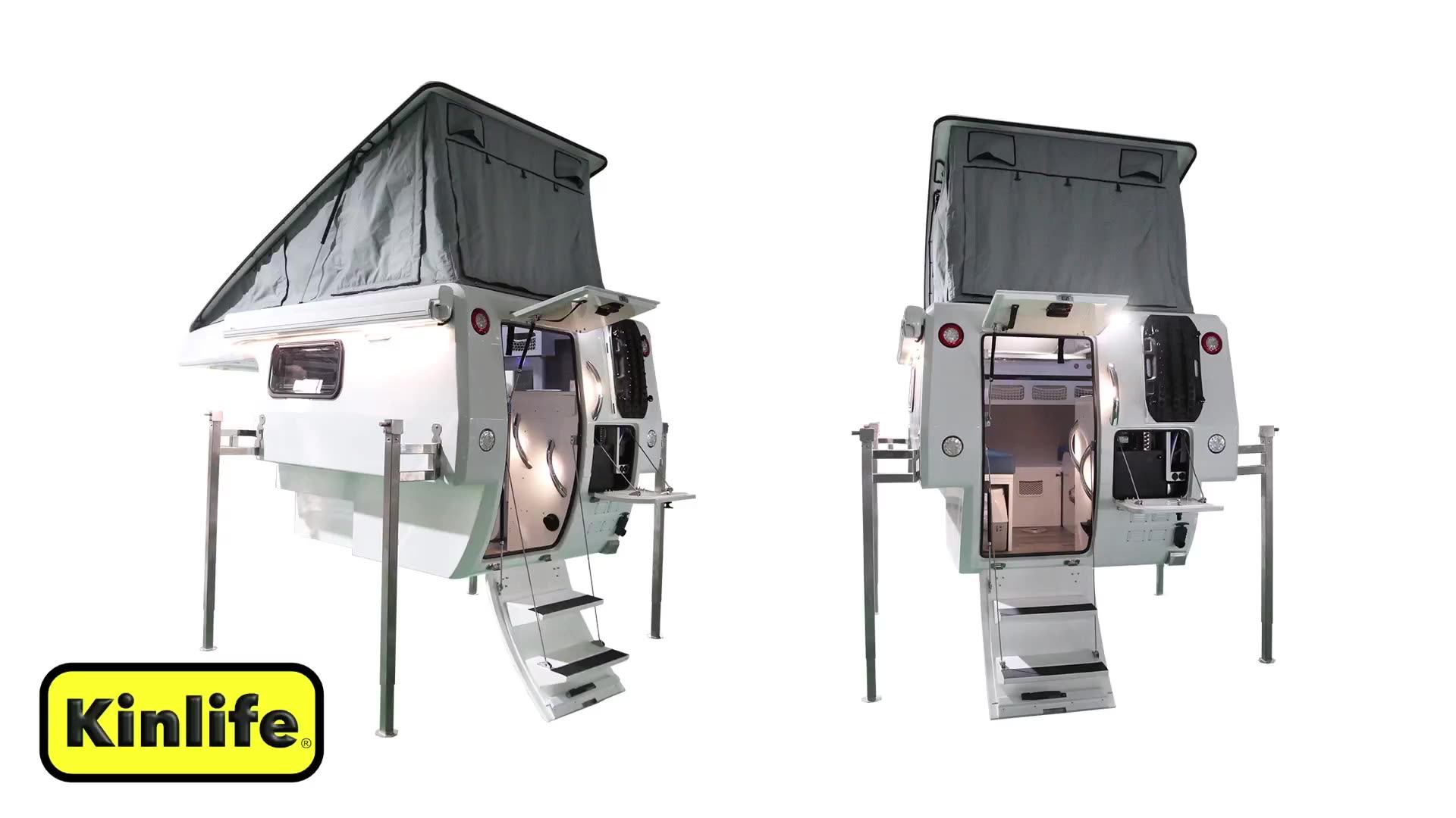 Manley Slide In Small Truck And Camper Combo Adventurer Truck Pickup ...