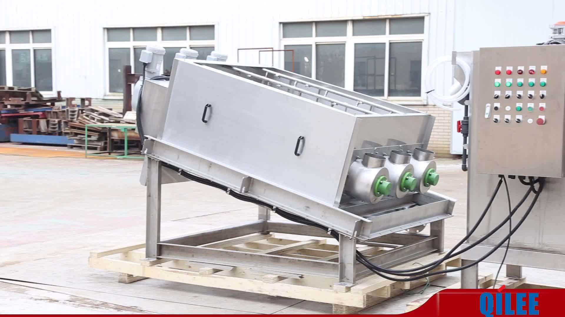 Sewage Screw Press Automatic Sludge Dewatering Machine - Buy Sludge ...