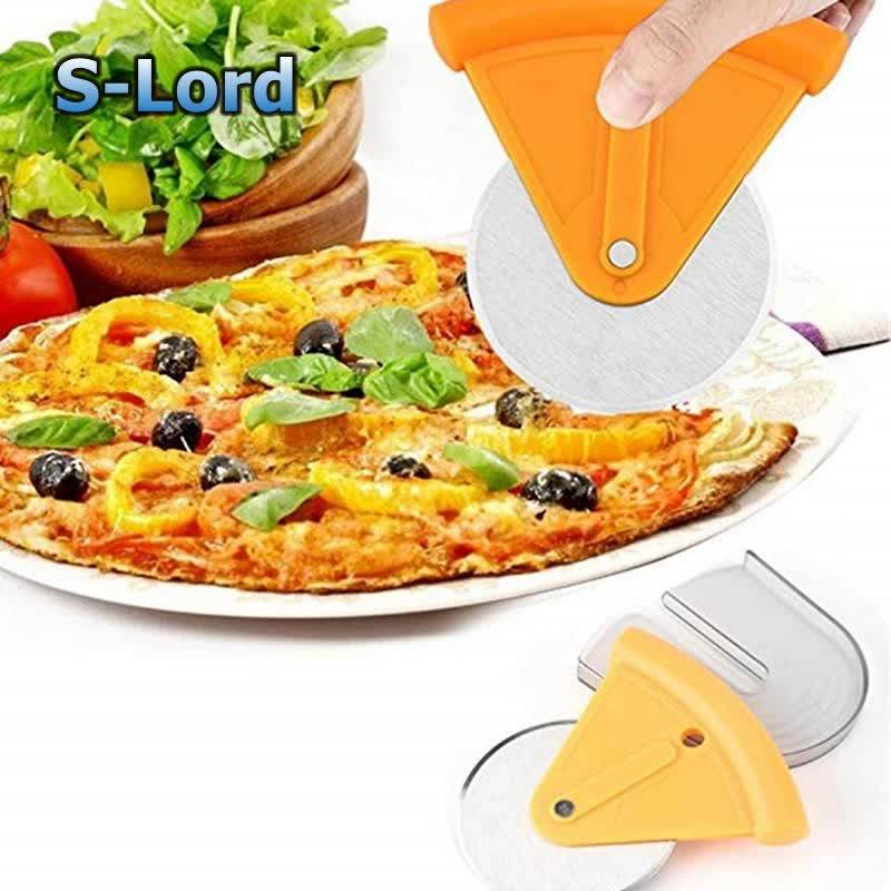 Mini Pizza Cutter Wheel Pizza Knife Pancakes Cutter With Clear Pp Cover ...