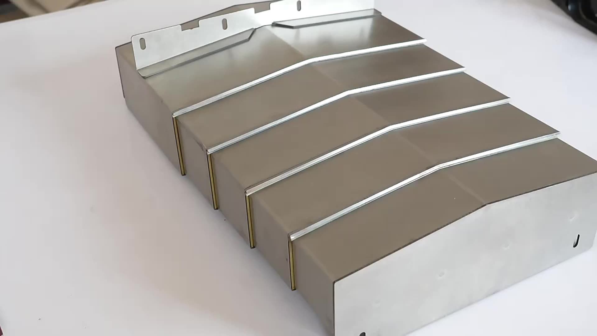 Hot Sale Telescopic Steel Cover Accordion Bellows Steel Plate Type ...