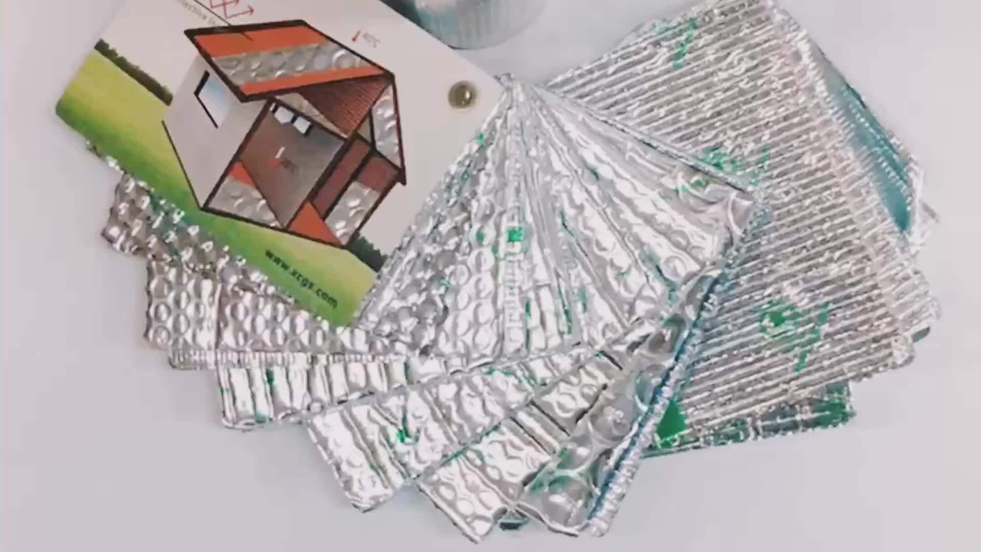 Double Layer Aluminum Foil Thermal Barrier High Xpe Foam Radiant ...