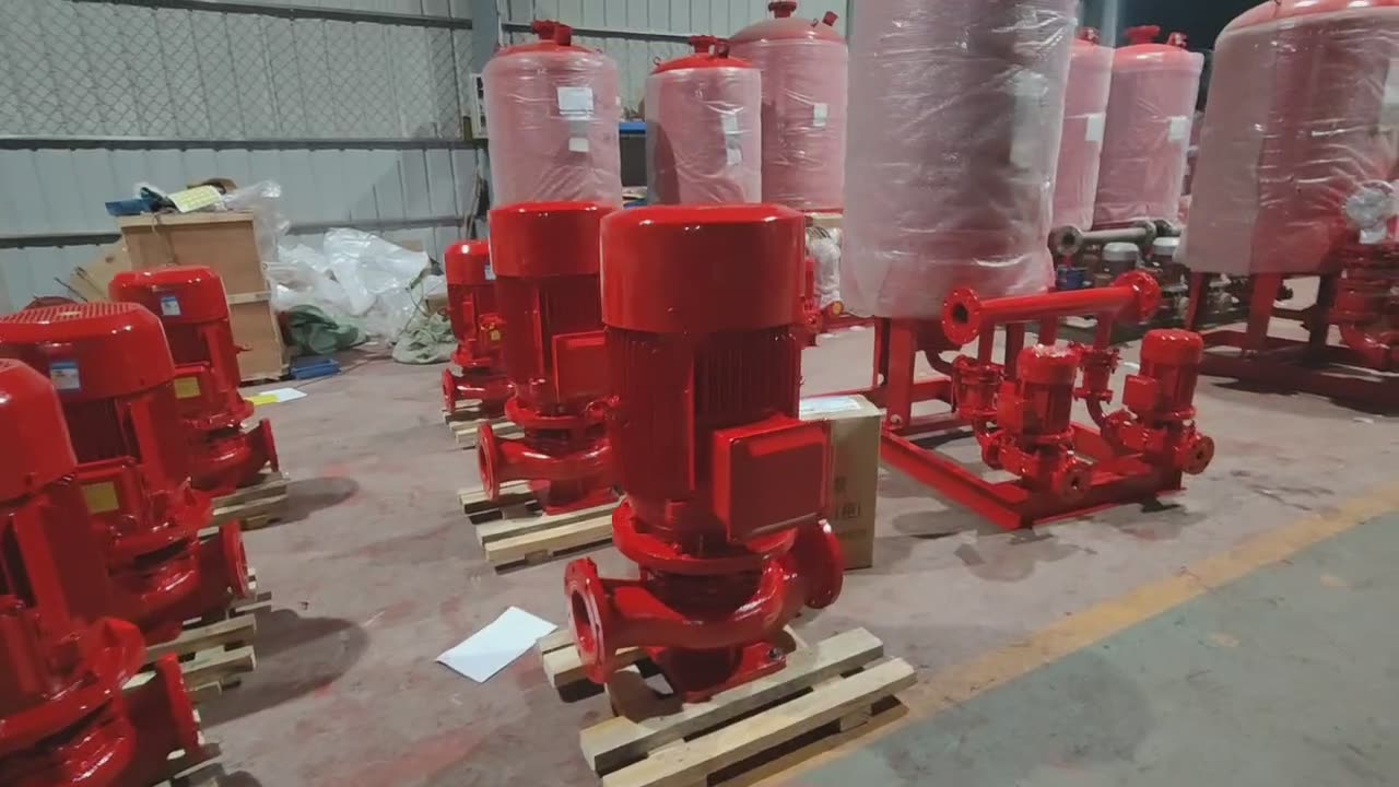 XBD消防泵喷淋水泵Q=30L/S,H=70M,N=37KW 消火栓泵工程用消防泵组-阿里巴巴