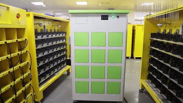 Public Charging Battery Swapping Cabinet Station Ev Scooter Motorcycle ...