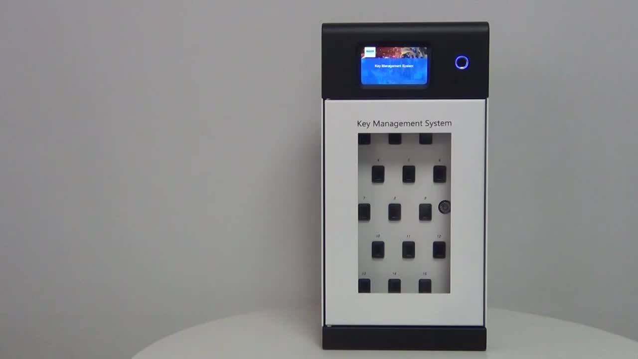Aluminum Alloy Rfid Office Key Box Smart Metal Security Cabinet - Buy ...
