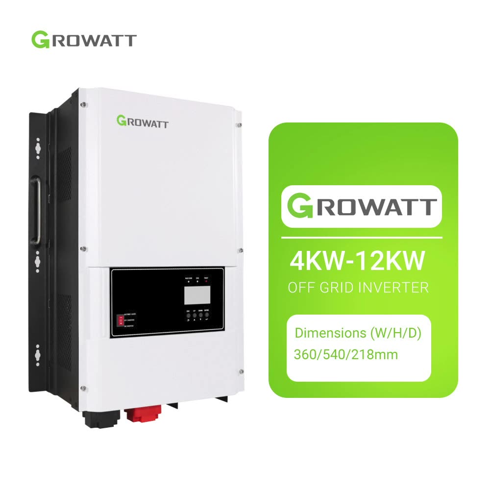Us Version Growatt Solar Inverter Spf Dvm 12000t 10000t 8000t 5000t Split Phase 120/240v Off ...