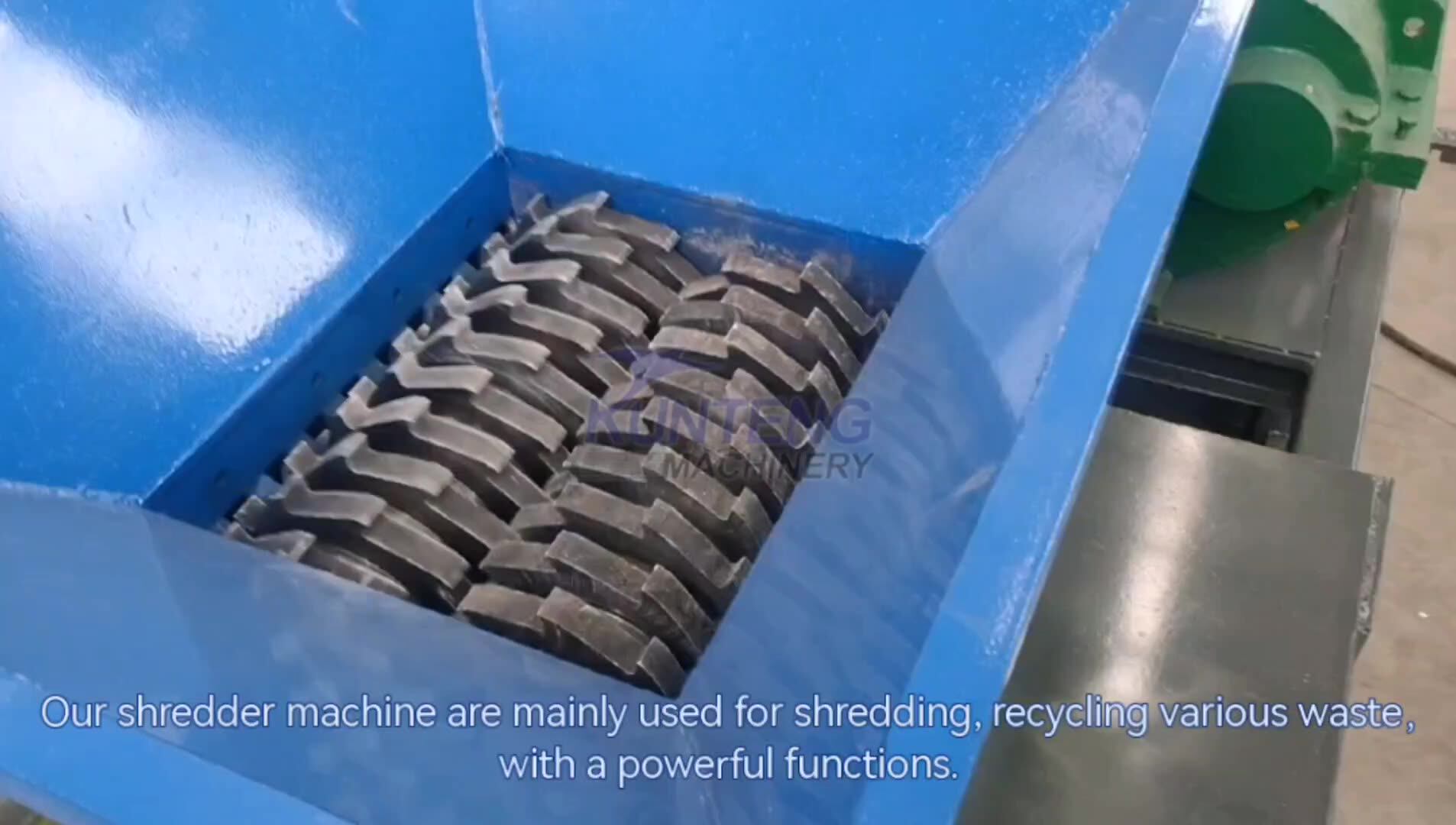 All Type Waste Chipper & Shredder Carton Clothes Wood Coconut Husk ...