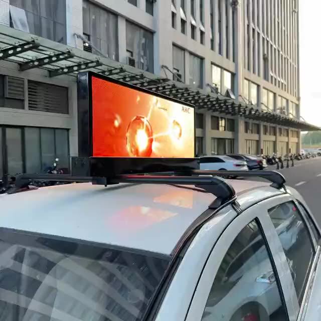 Car Led Screen Pixel Art Display P2.5 P5 P8 P10 Taxi Bus Advertising ...