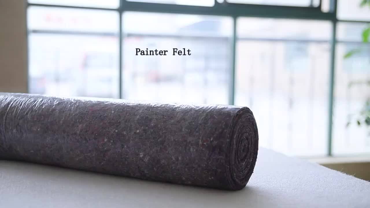 Chinese 300gsm New Product Absorbent Fleece Painter Felt Cover Fleece ...